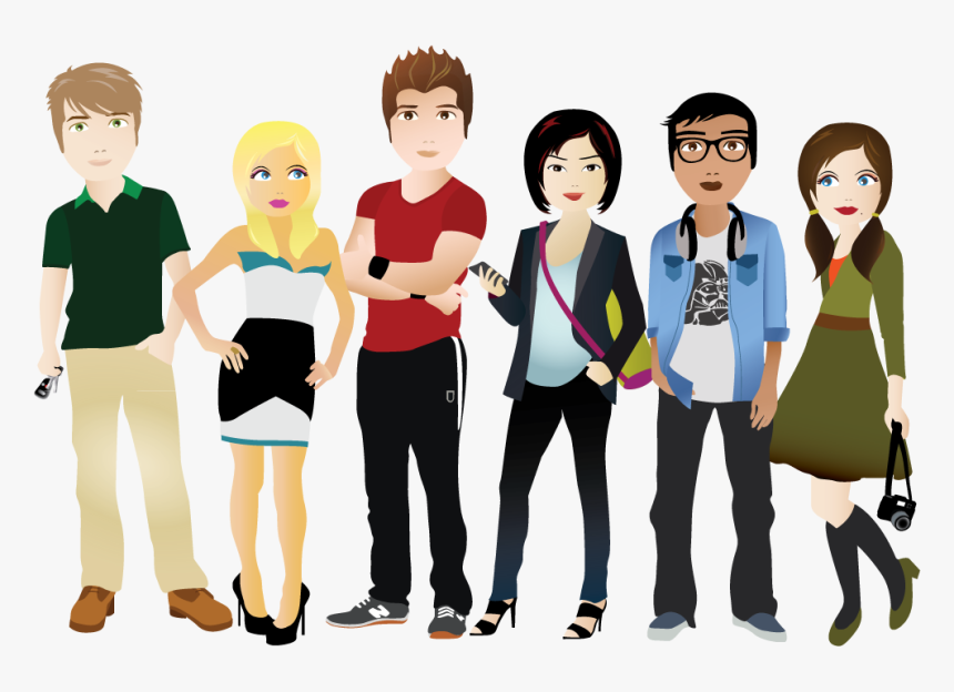 Millennial Clipart, HD Png Download , Transparent Png Image - PNGitem