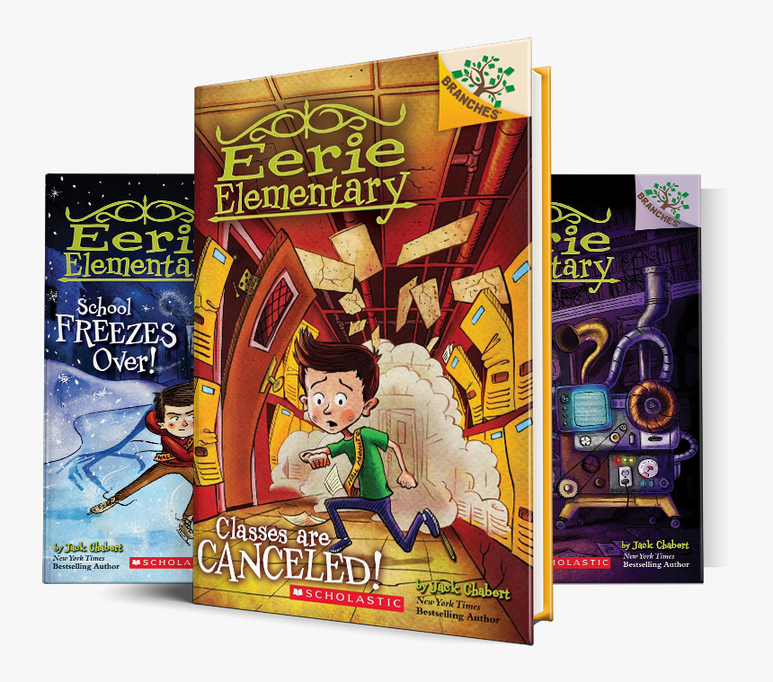 Ee Book Spread 3 - Eerie Elementary Classes Are Cancelled, HD Png ...