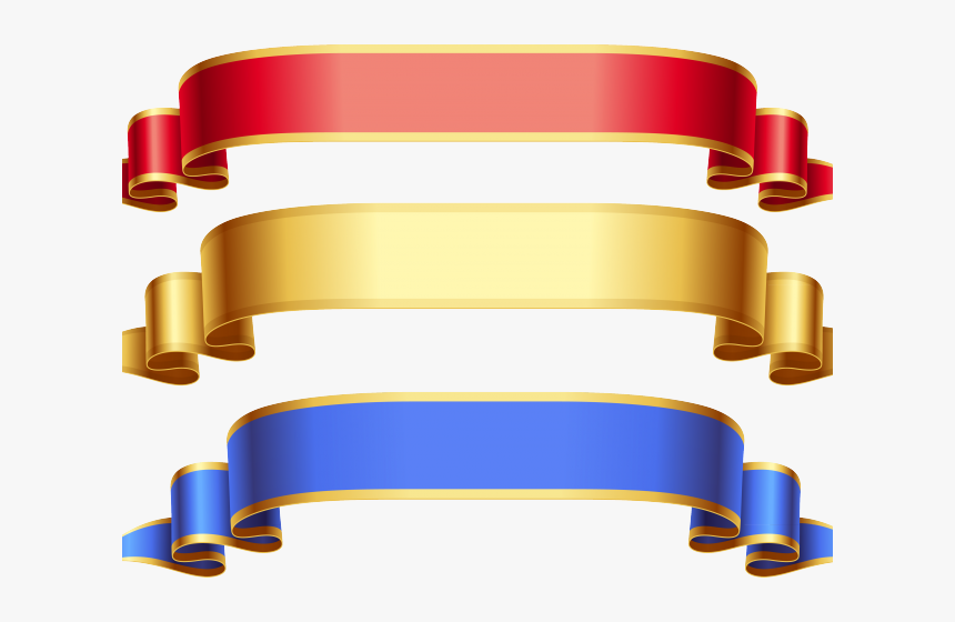 Golden Banner Vector Png, Transparent Png , Transparent Png Image - PNGitem