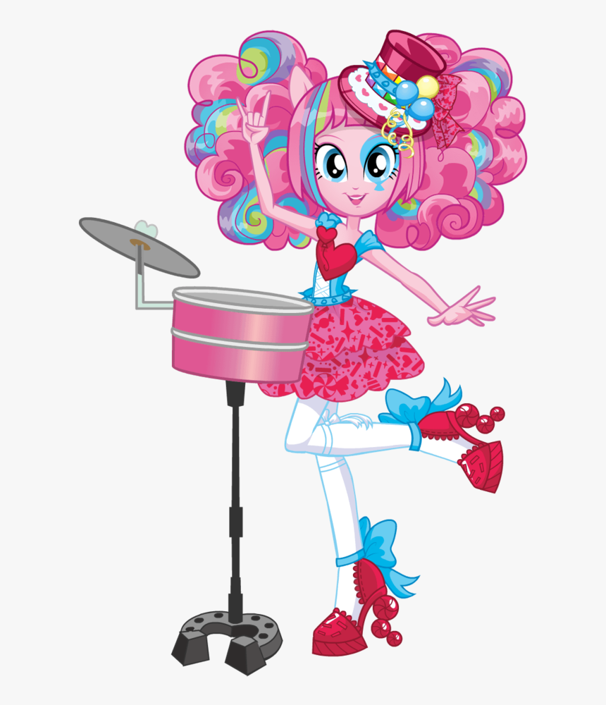 Mlp Eg2 Rainbow Rocks Pinkie Pie New Look By Ytpinkiepie2, HD Png ...
