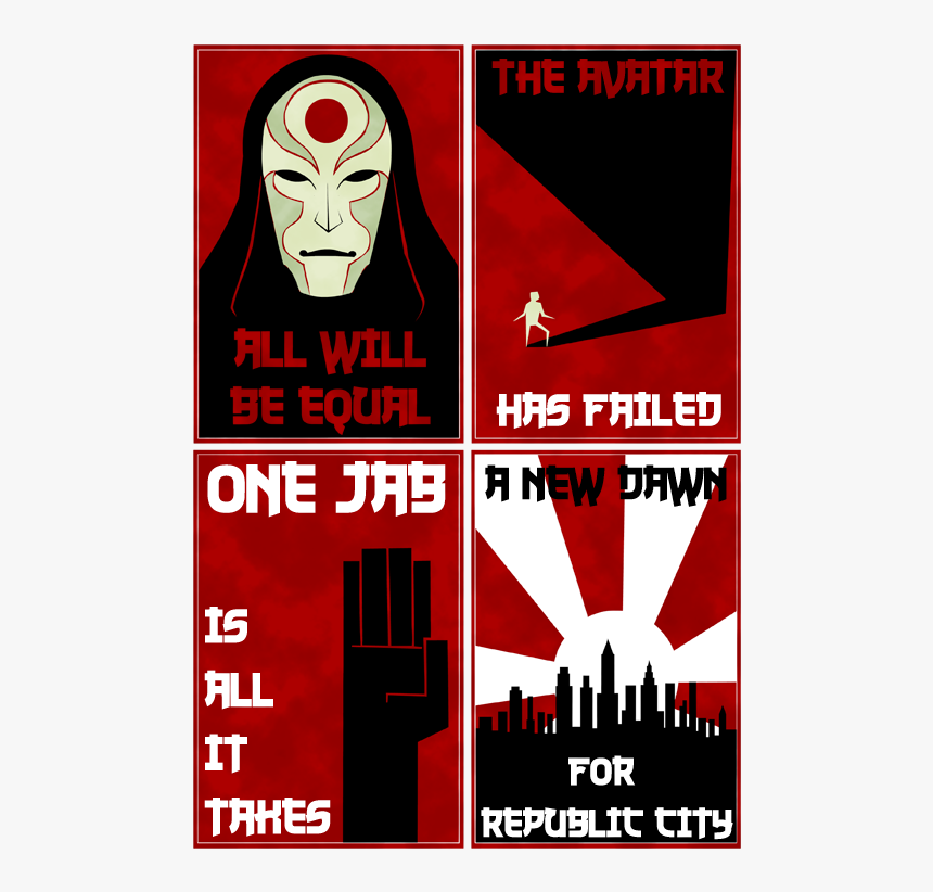 Equalist-final - Legend Of Korra Equalists Poster, HD Png Download ...