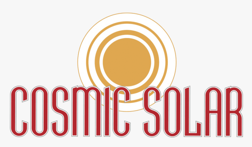 Cosmic Solar Logo, HD Png Download , Transparent Png Image - PNGitem