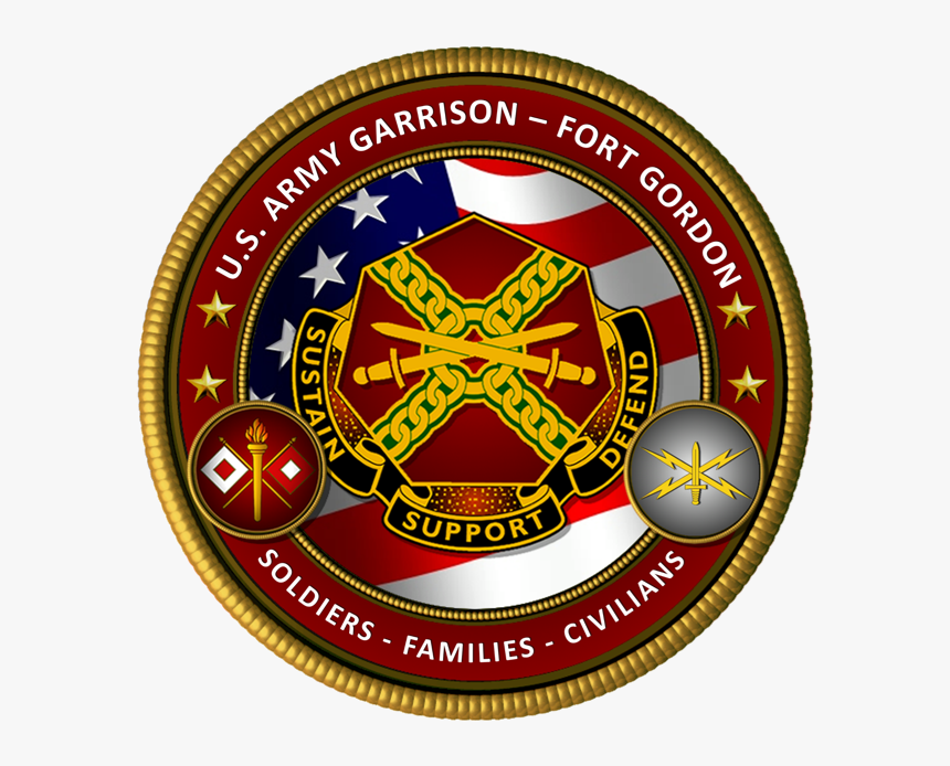 Usag-fg Seal - Fort Gordon Garrison Logo, HD Png Download , Transparent ...