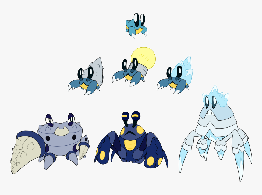 Fakemon With Multiple Forms, HD Png Download , Transparent Png Image ...