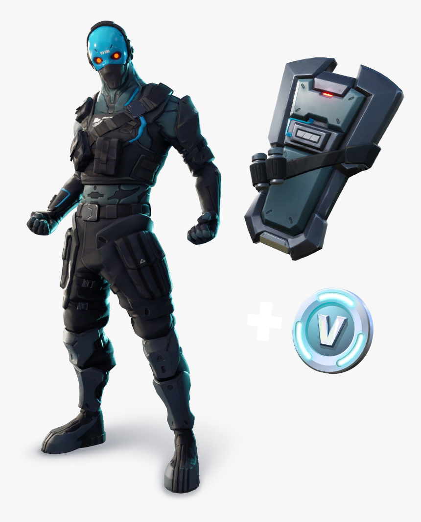 Transparent Fortnite Png Characters - Fortnite Cobalt Skin Png, Png ...