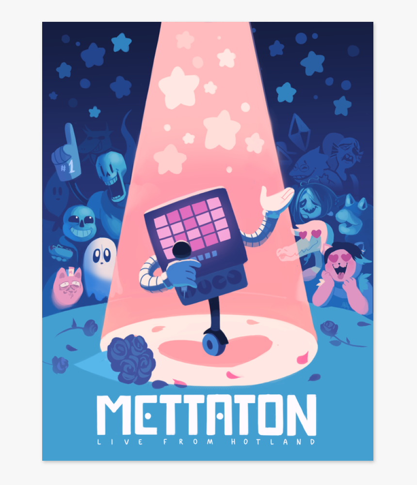 Mettaton Poster, HD Png Download , Transparent Png Image - PNGitem