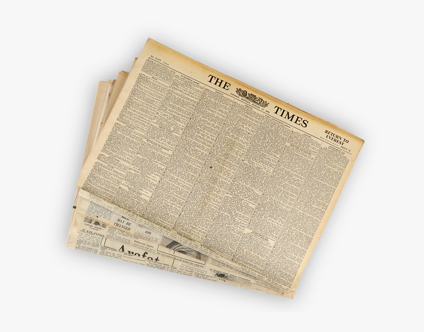 Newspaper, HD Png Download , Transparent Png Image - PNGitem
