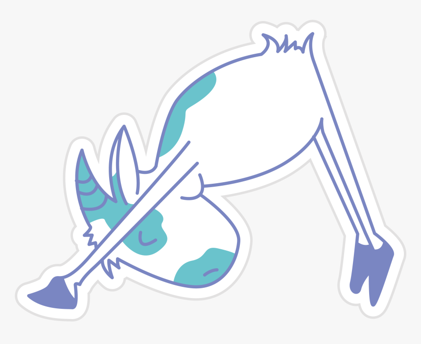 Image - Goat Doing Yoga Cartoon, HD Png Download , Transparent Png ...