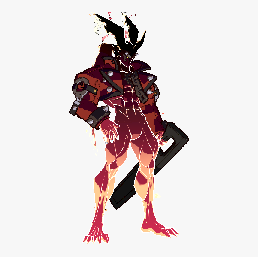 No Caption Provided - Sol Badguy Demon Form, HD Png Download ...