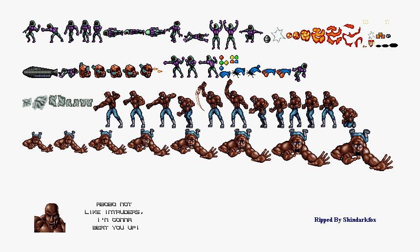 Battletoads And Double Dragon Sega Sprite , Png Download - Battletoads ...