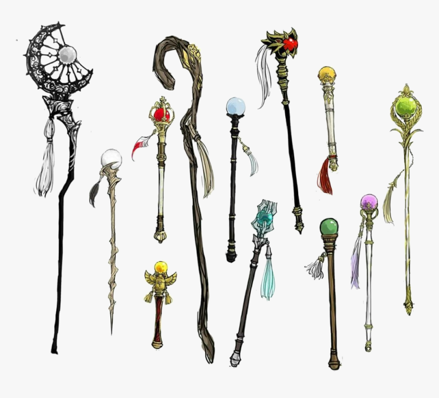 Magic Staff Designs, HD Png Download , Transparent Png Image - PNGitem