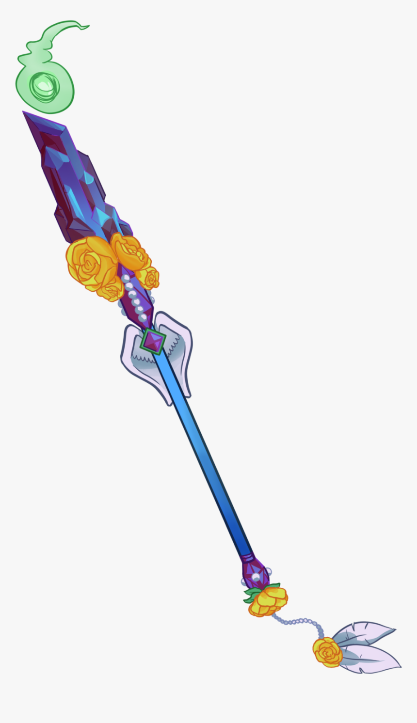 Check Out This Magic Staff I Made It Started As A Quick - Illustration ...