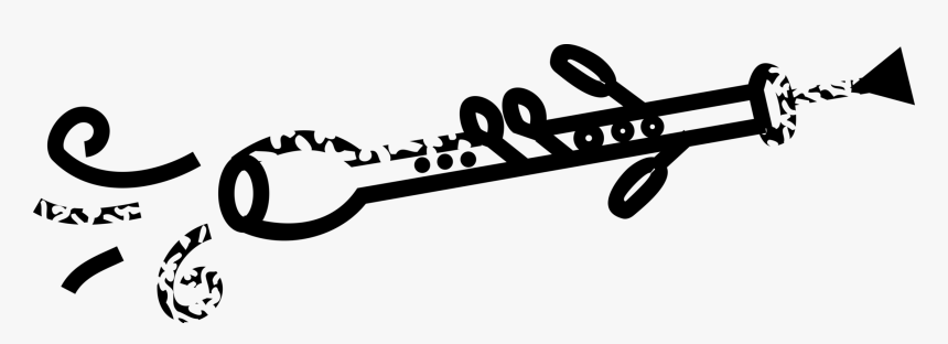 Vector Illustration Of Bass Oboe Or Baritone Oboe Double - Calligraphy ...