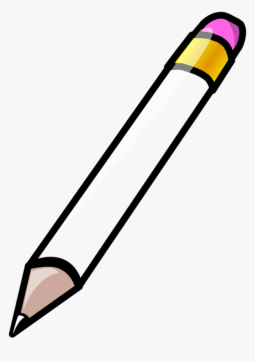 Pencil Clipart Black And White, HD Png Download , Transparent Png Image ...