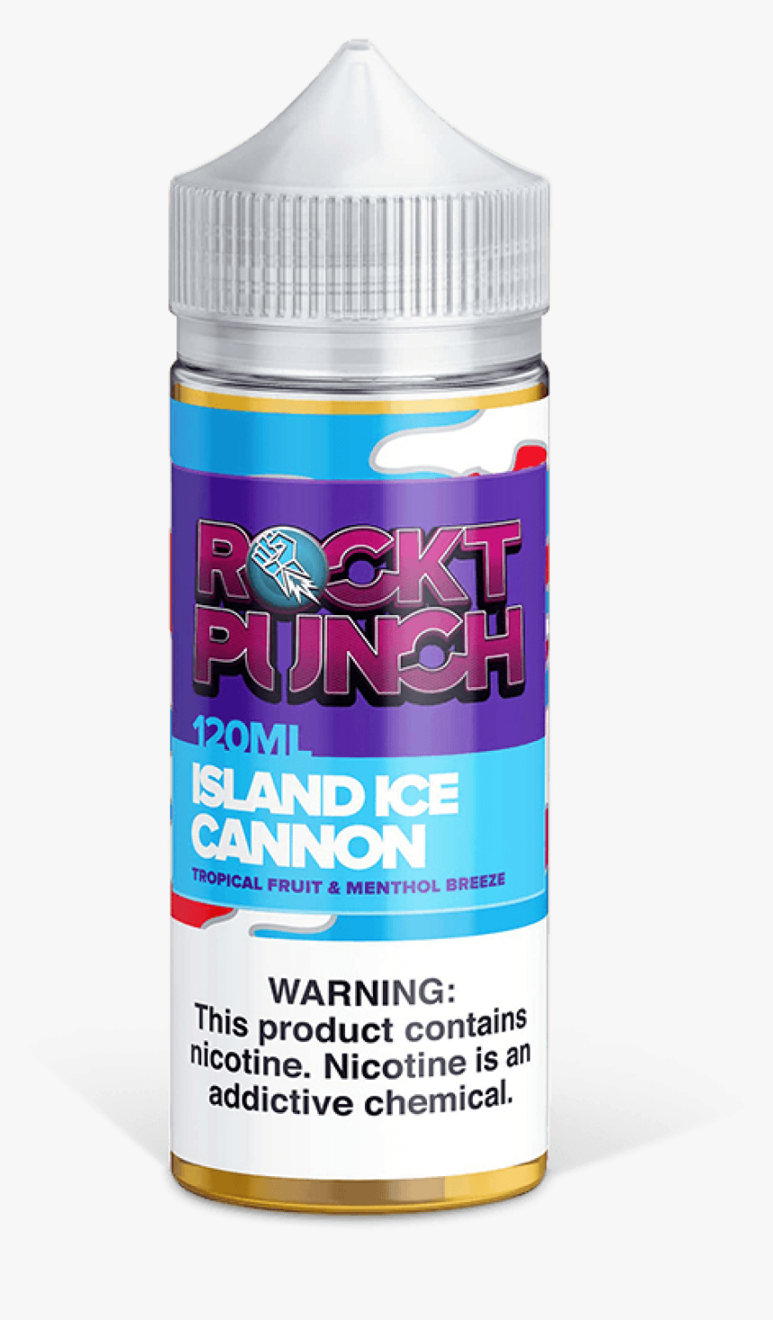 Rockt Punch Collection Island Ice Cannon 120ml Vape - Rockt Punch Ultra ...