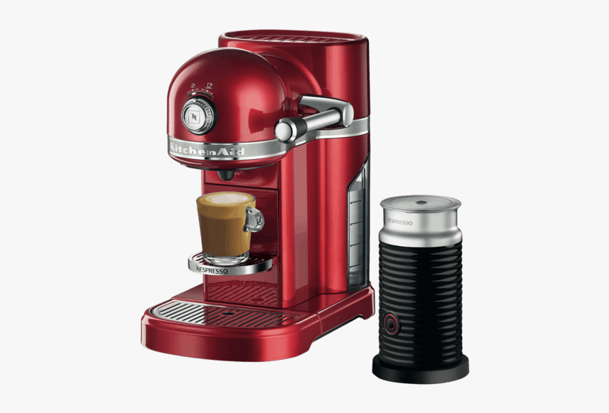 Nespresso Red Coffee Machine, HD Png Download , Transparent Png Image ...