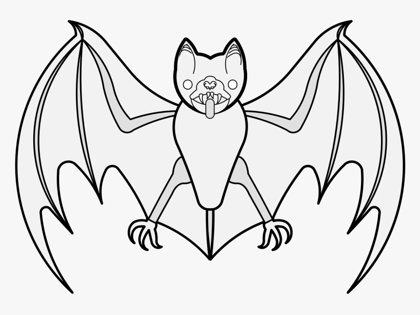 Bat Traceable Heraldic Art Traceable Bat Png Traceable - Heraldic Bat ...