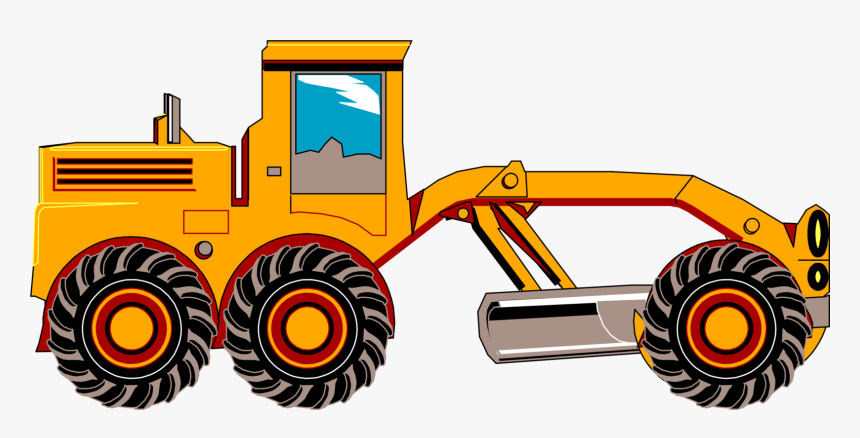 Machine,construction Equipment,car - Grader Truck Clip Art, HD Png ...