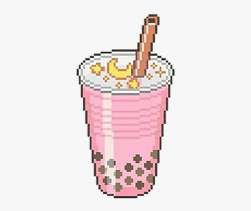 Bubble Tea Pixel Png Clipart , Png Download - Bubble Tea Pixel Art ...