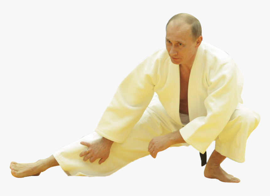 Personvladimir Putin In Judo Attire - Vladimir Putin Karate Transparent ...
