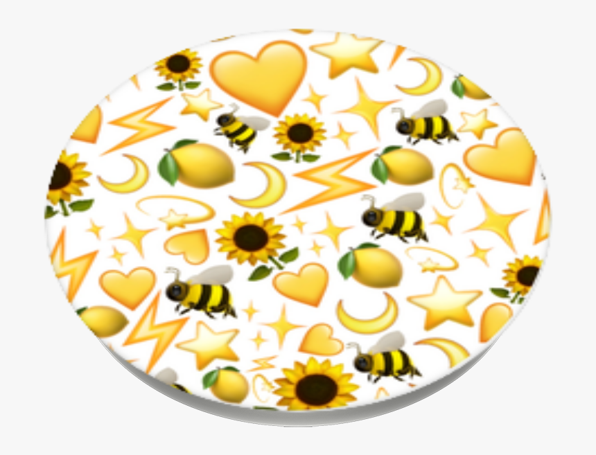 Yellow Popsocket Emoji, HD Png Download , Transparent Png Image - PNGitem