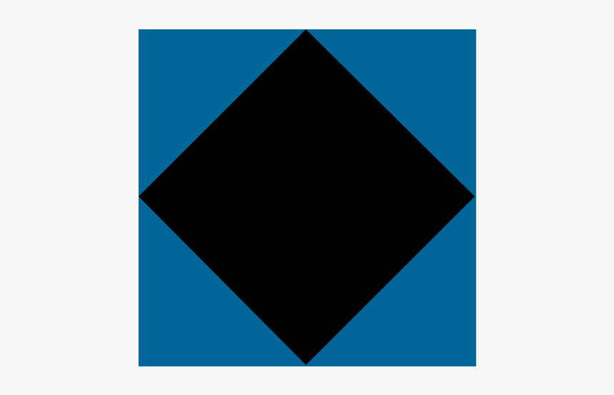 Ski Trail Rating Symbol-square Diamond - Triangle, HD Png Download ...