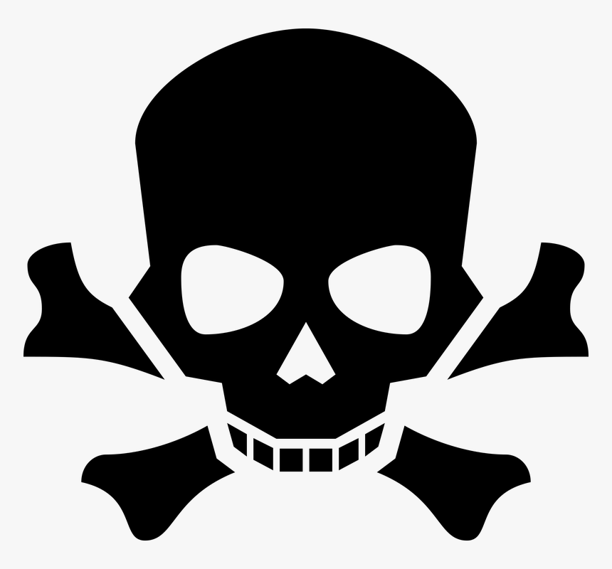 Bones, Danger, Death, Pirate, Poisonous, Skull, Toxic - Skull And ...