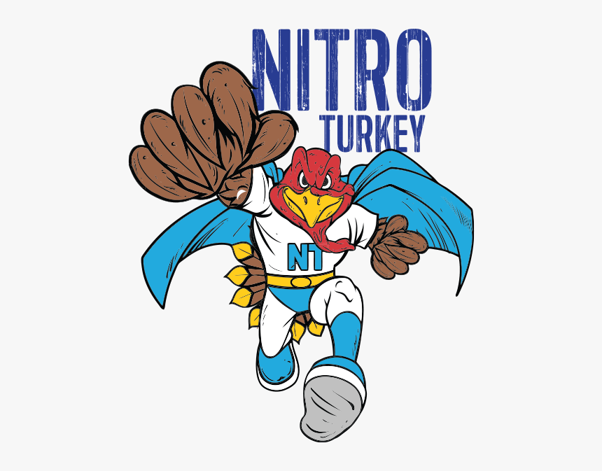 Nitro Turkey - Cartoon, HD Png Download , Transparent Png Image - PNGitem