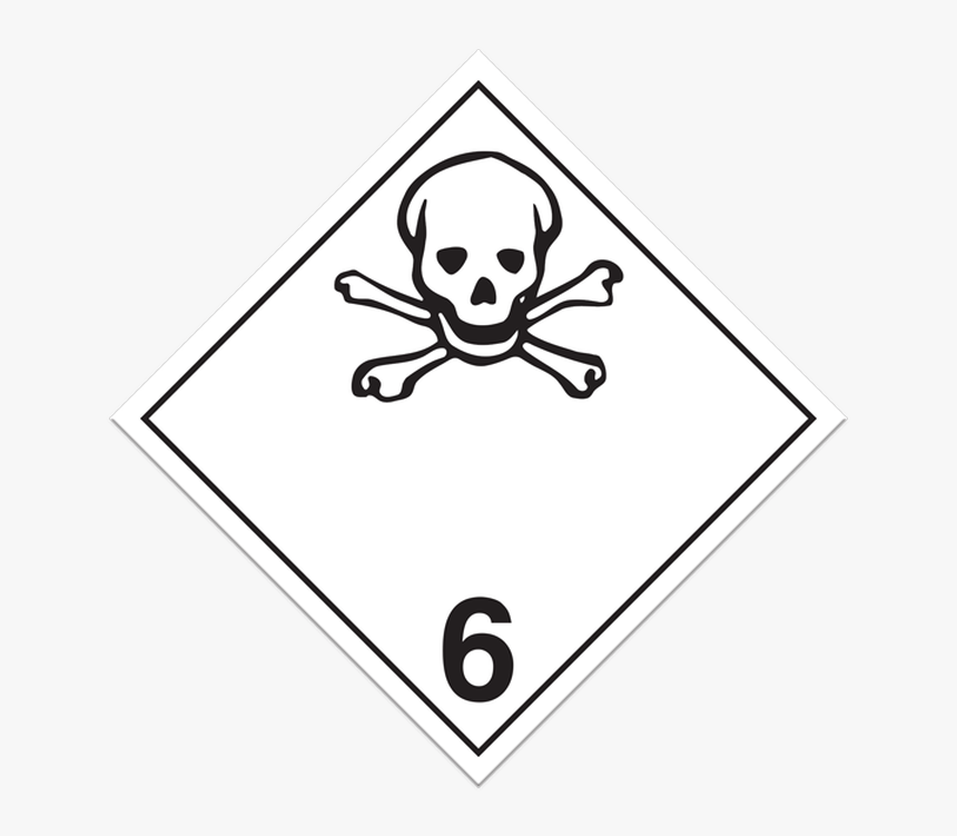 Class 6.1 Toxic Substances, HD Png Download , Transparent Png Image ...