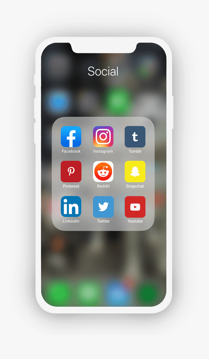 Social Media Screening - Transparent Phone Social Media, HD Png ...