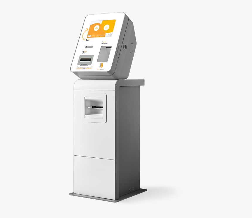 Bitcoin Atm Machine On Stand - Coin, HD Png Download , Transparent Png ...