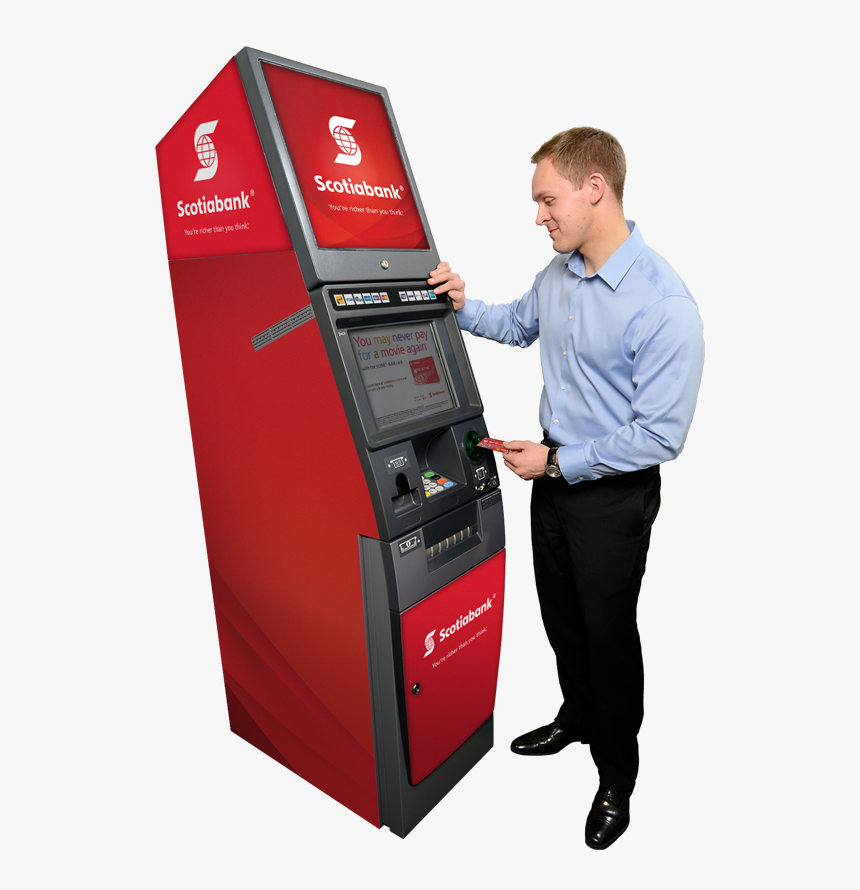 Transparent Atm Machine Png - Atm Scotiabank Png, Png Download ...