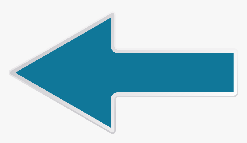 Arrow Png Blue - Blue Left Arrow Transparent Png, Png Download ...