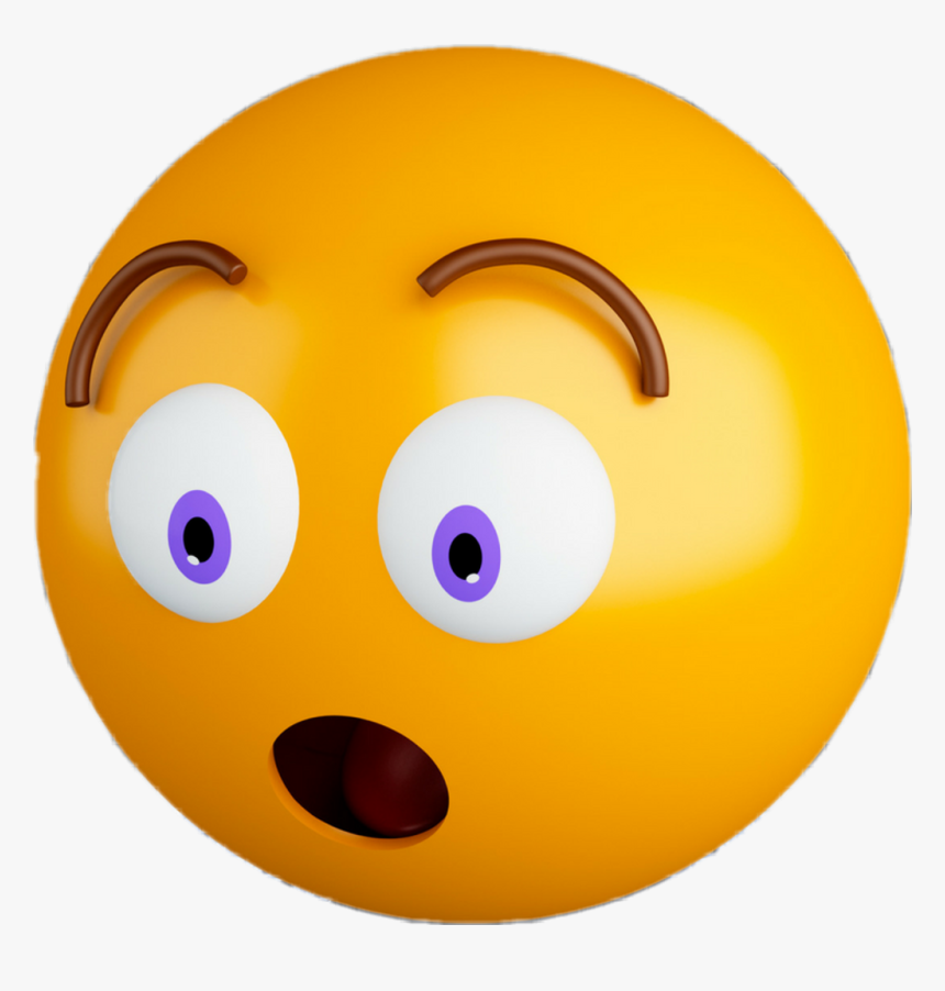 Yellow And Blue Emoji Illustration, Emoji Screaming Sticker, 56% OFF