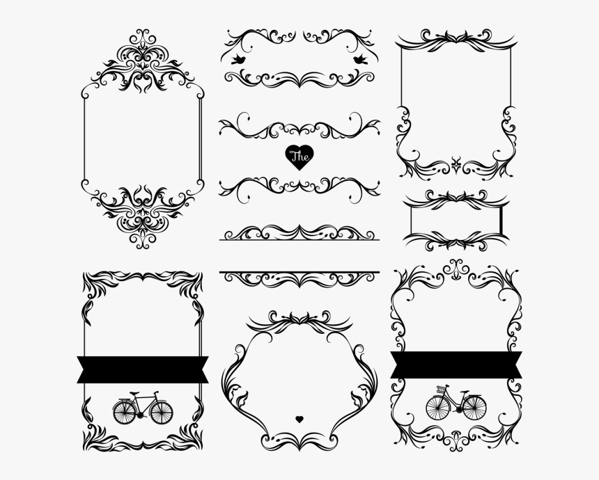 Simple Vintage Ornaments Icon Png - Vintage Ornament Vector Png ...