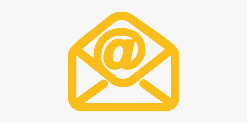Email Yellow Icon - Sms Vector, HD Png Download , Transparent Png Image ...