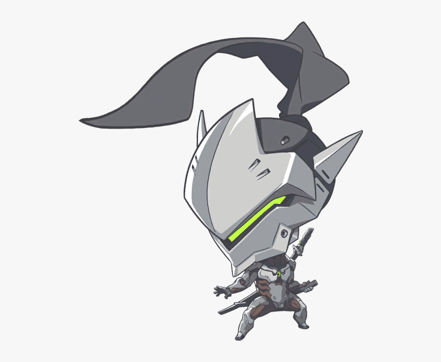 Overwatch Genji Cute Spray, HD Png Download , Transparent Png Image ...