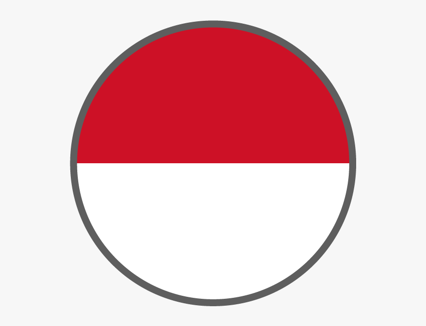 Indonesia Flag Round Icon, HD Png Download , Transparent Png Image ...