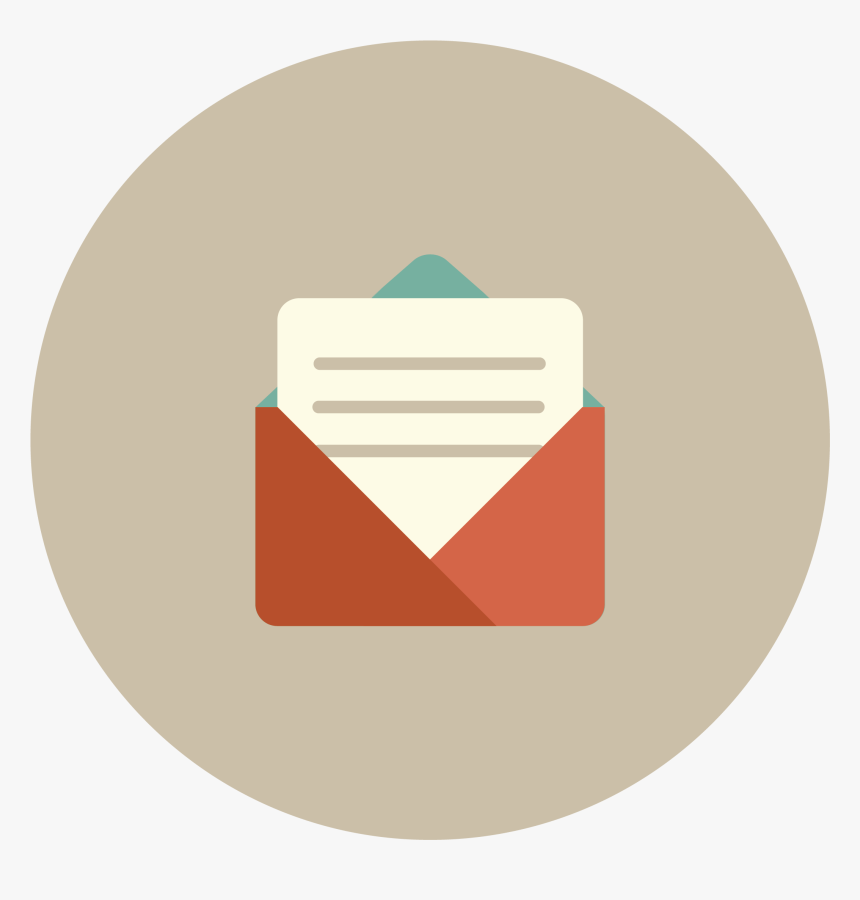 Email Marketing Icon - Email Flat Design Png, Transparent Png ...