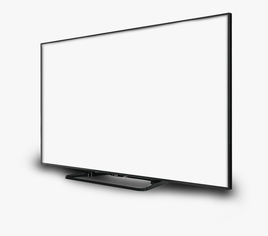 Television Clipart Coloring - Led-backlit Lcd Display, HD Png Download ...