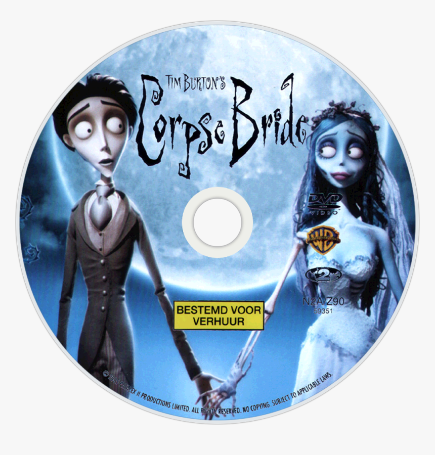 Corpse Bride Dvd Widescreen, HD Png Download , Transparent Png Image ...