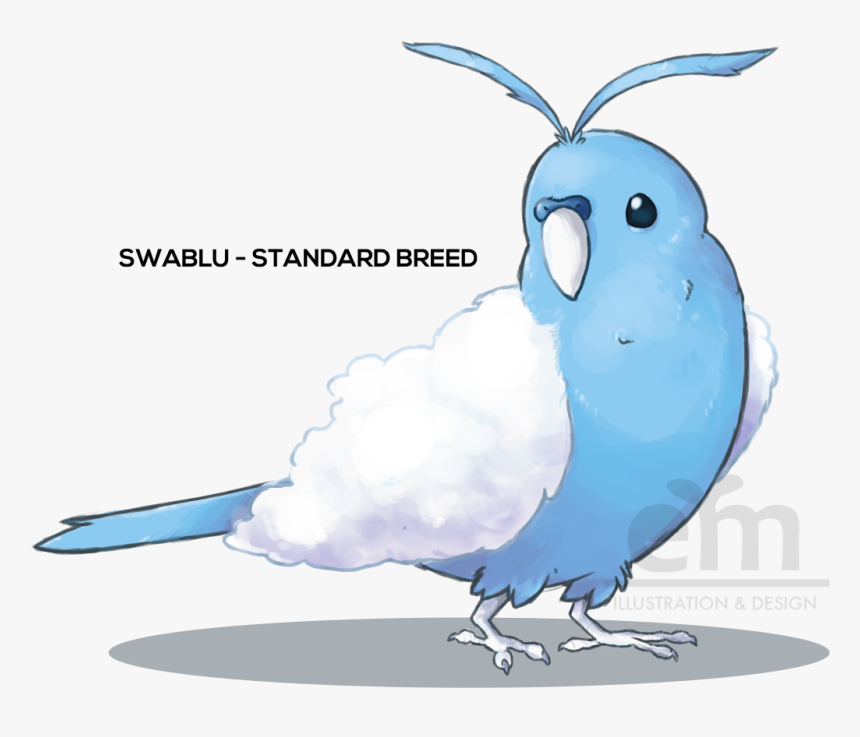 Realistic Swablu, HD Png Download , Transparent Png Image - PNGitem