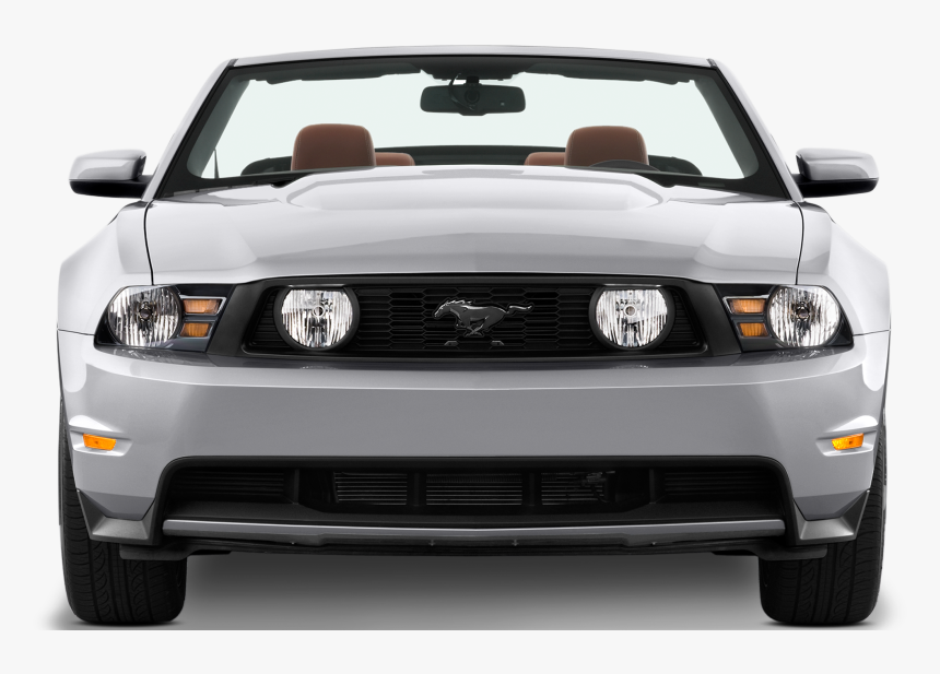 Front View Muscle Car Grill Png - 2010 Mustang Front View, Transparent ...