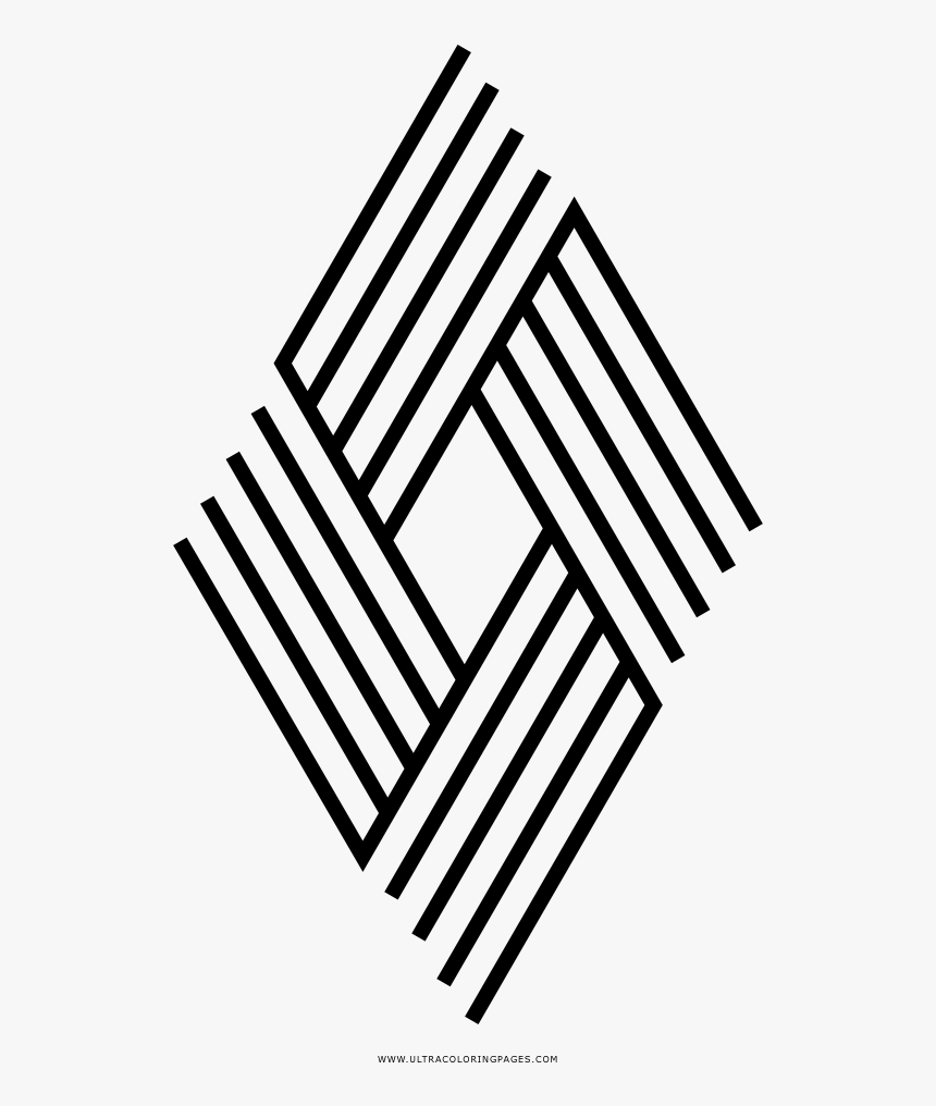 Rombo Página Para Colorear - Drawing, HD Png Download , Transparent Png ...
