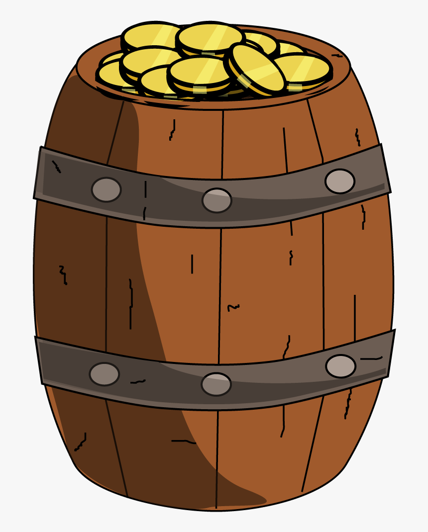 Barrel Clip Art - Barrels Cartoon Clipart, HD Png Download ...