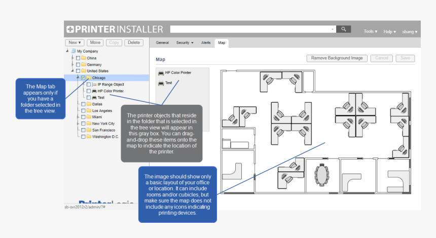Printer Logic Printer Map, HD Png Download , Transparent Png Image ...