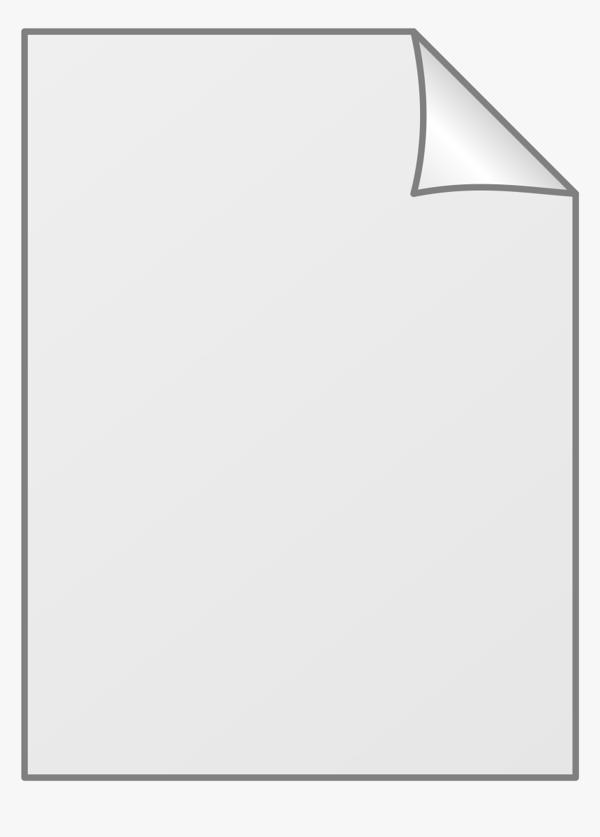 File Icon Clip Arts - Paper, HD Png Download , Transparent Png Image ...