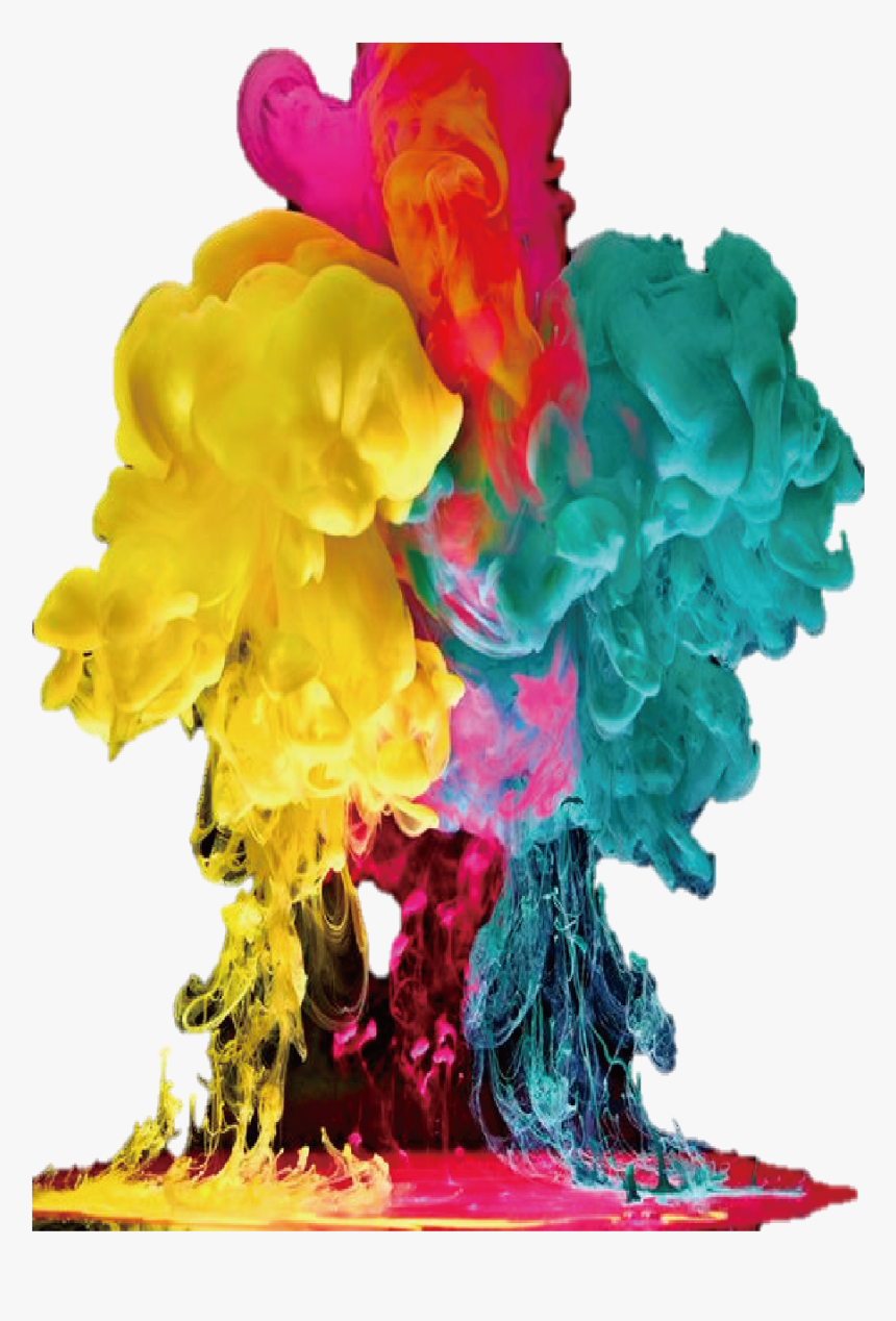 Rendering Color Ink Png Download - Floral Design, Transparent Png ...