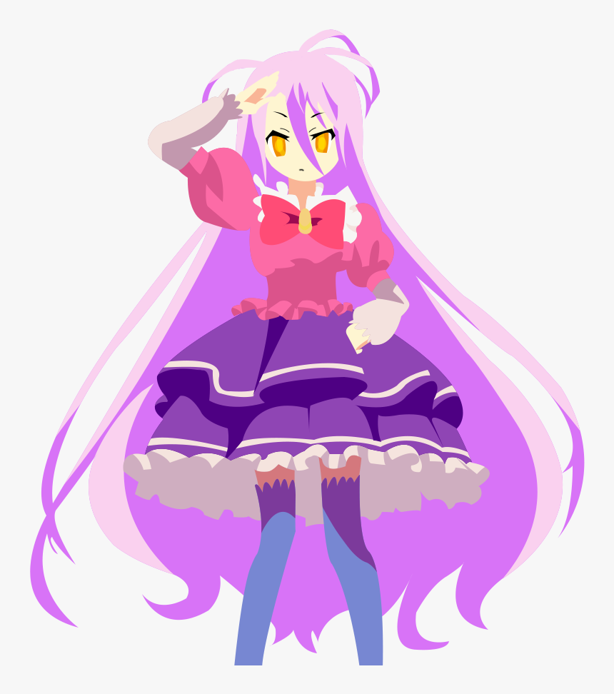 No Game No Life Shiro Dress, HD Png Download , Transparent Png Image ...