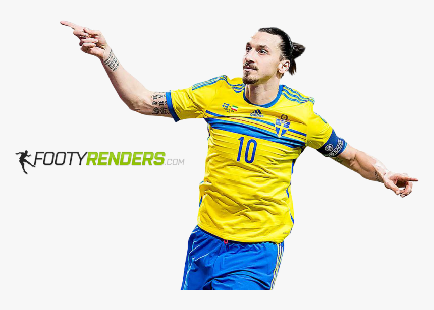 Zlatan Ibrahimovic Render - Player, HD Png Download , Transparent Png ...